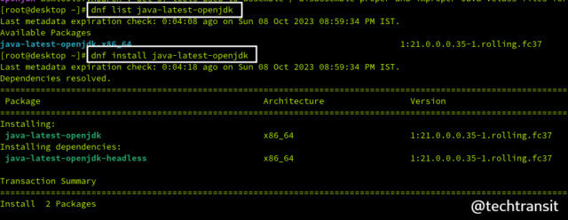Install Latest Java on CentOS, AlmaLinux & Rocky