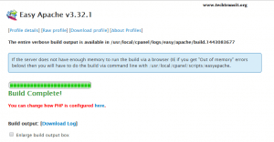 Failed to Start Apache Server Managed by cPanel Easyapache