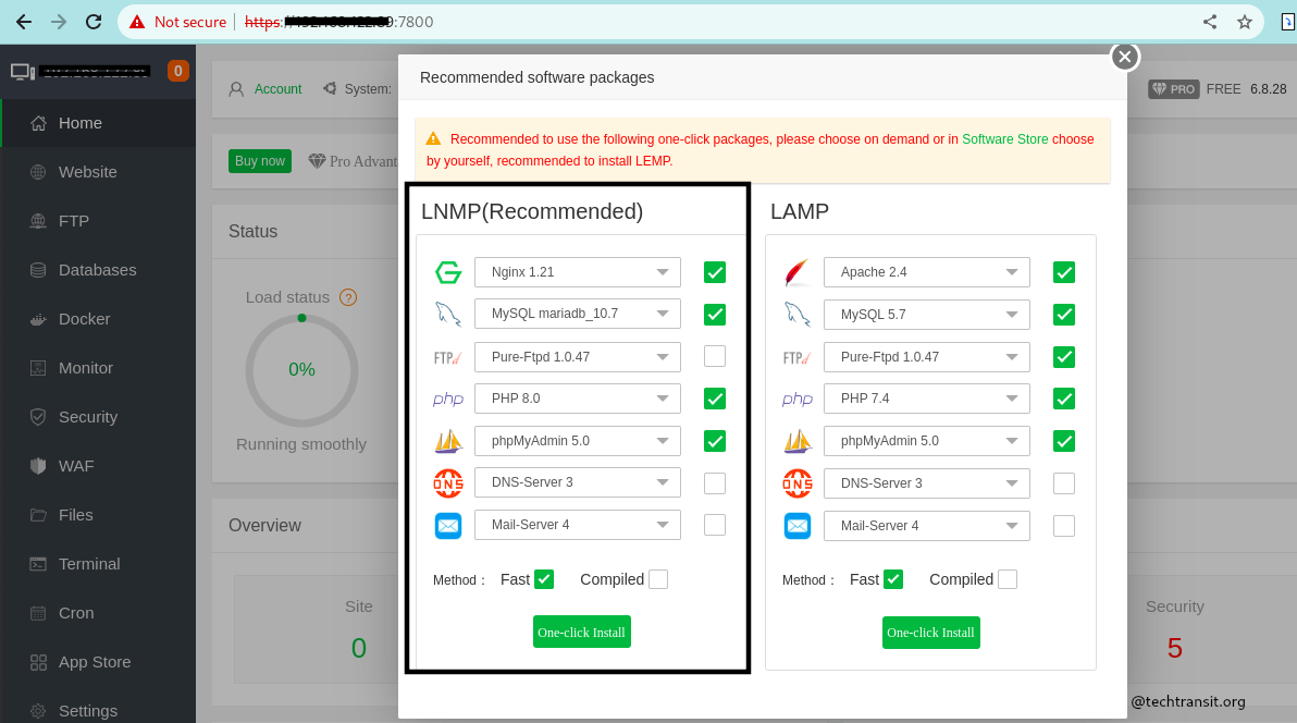 How To Install Aapanel On Ubuntu And Configure The Panel Settings
