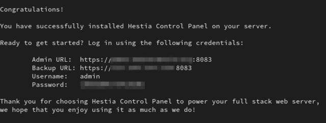 4 Steps to Install Hestia Control Panel on Ubuntu / Debian Linux