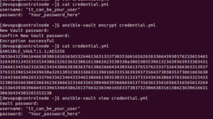 How to Encrypt or Decrypt String through Ansible Vault