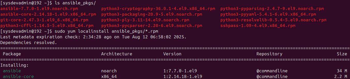 Install Ansible on CentOS, RHEL, AlmaLinux & Rocky Linux